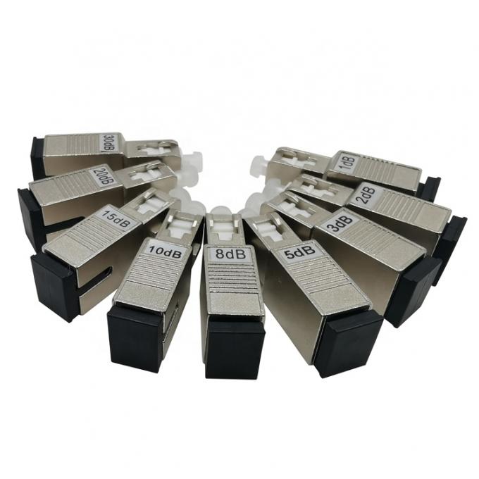 Fixed Type Optical Fiber Attenuator , Fast Connection UPC SC Attenuator ...