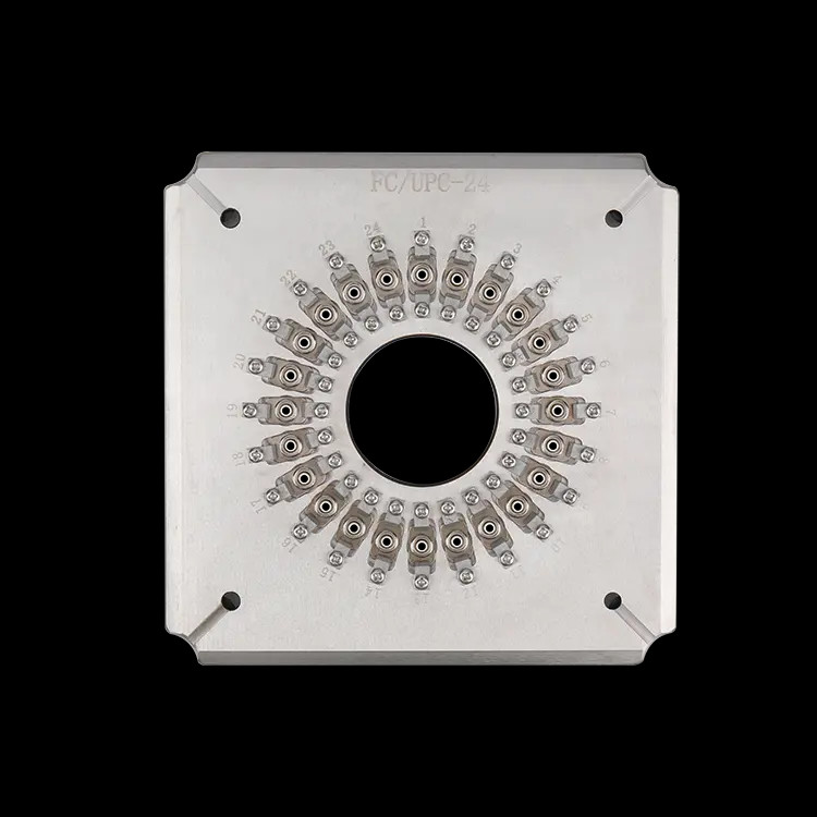 24 Port FC UPC Patchcord Polishing Fixture Polish Jig FC Connector