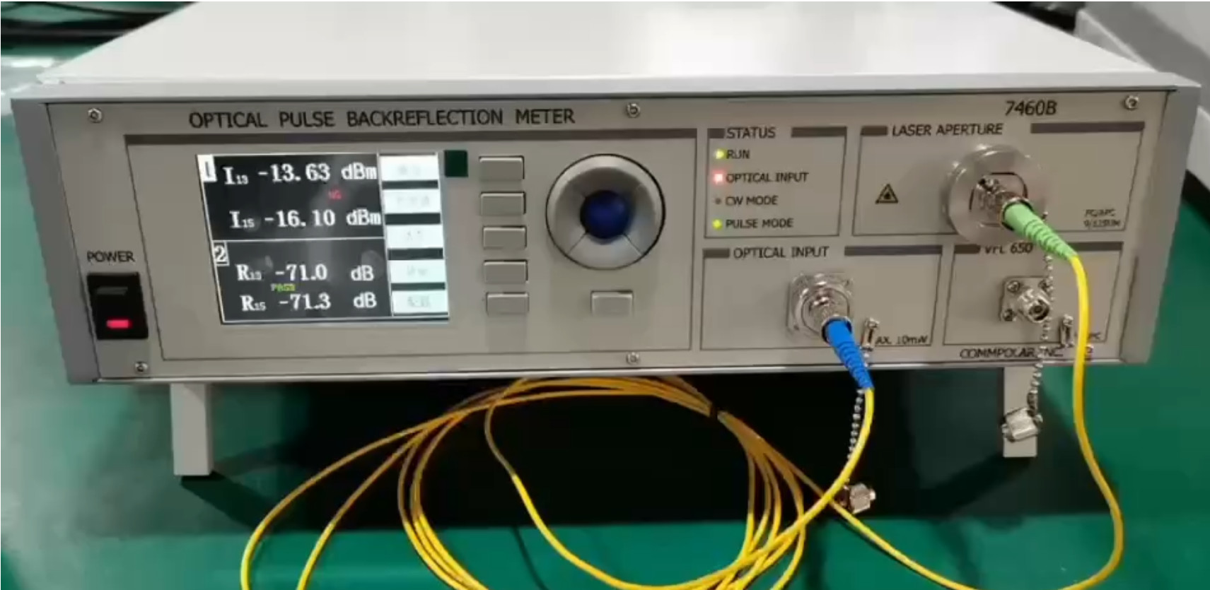 Automatic CLX-CS02 Optical Pulse Reflection Tester Insertion Return ...
