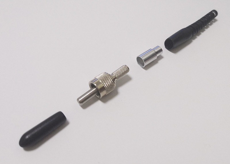 Medical Industry Apc Upc Fiber Patch Cord Connectors With Metal Ferrule