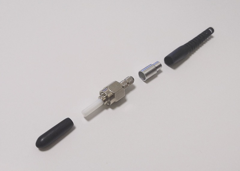 Medical Industry Apc Upc Fiber Patch Cord Connectors With Metal Ferrule