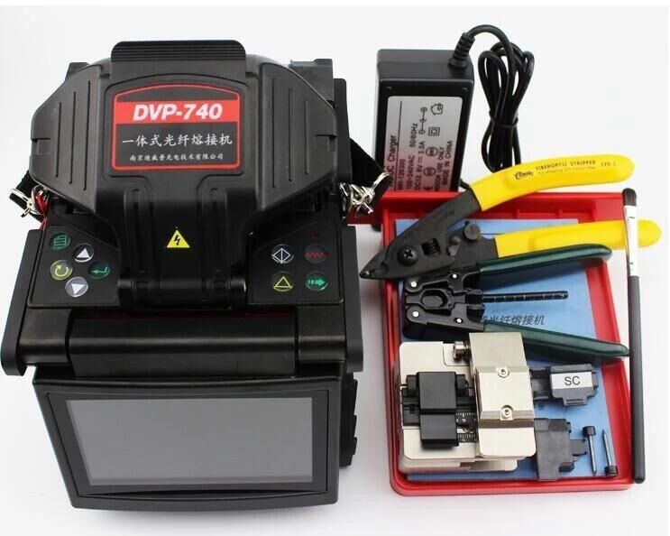 Shockproof FTTH Fiber Optic Fusion Splicers 740 750 760 Cable Splicing ...