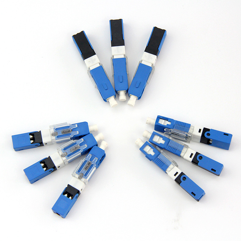 0.3dB Max Loss Optical Fiber Connector , Telecom Cable Fast Ftth Cable ...