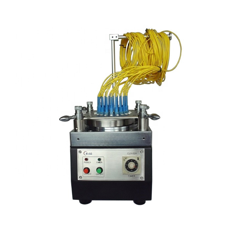 Low Undercut Optical Fiber Polishing Machine , Fiber Patch Cord Making ...