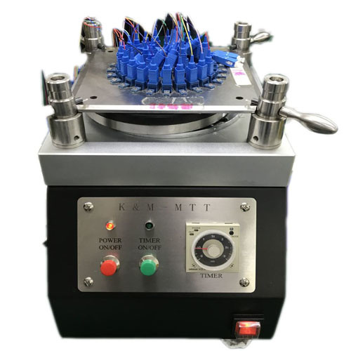 Four Corners Pressurized fiber cable connector machine end face Grinding