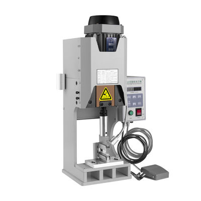 Fiber Optic Vertical Pneumatic Crimping Machine For Making Fiber ...