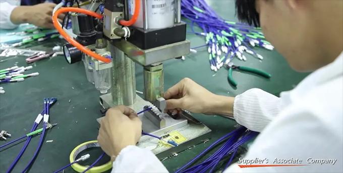 220VAC 50HZ Fiber Optic Crimper , Pneumatic Fiber Optic Connector ...