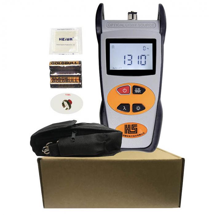 FTTH Fiber Optic Cable Tools Handheld Optical Power Meter Light Source ...